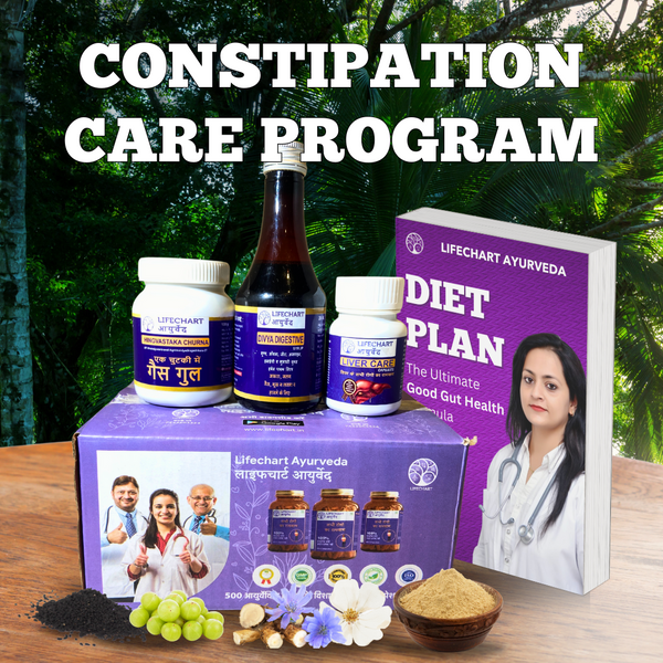 Constipation Care Program – Lifechart Ayurveda